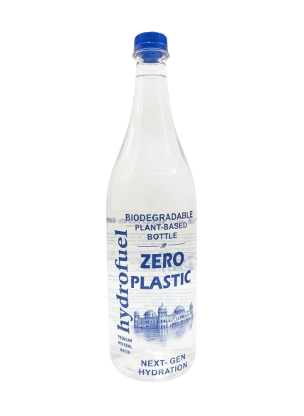 Hydrofuel biodegradable plant-based bottle